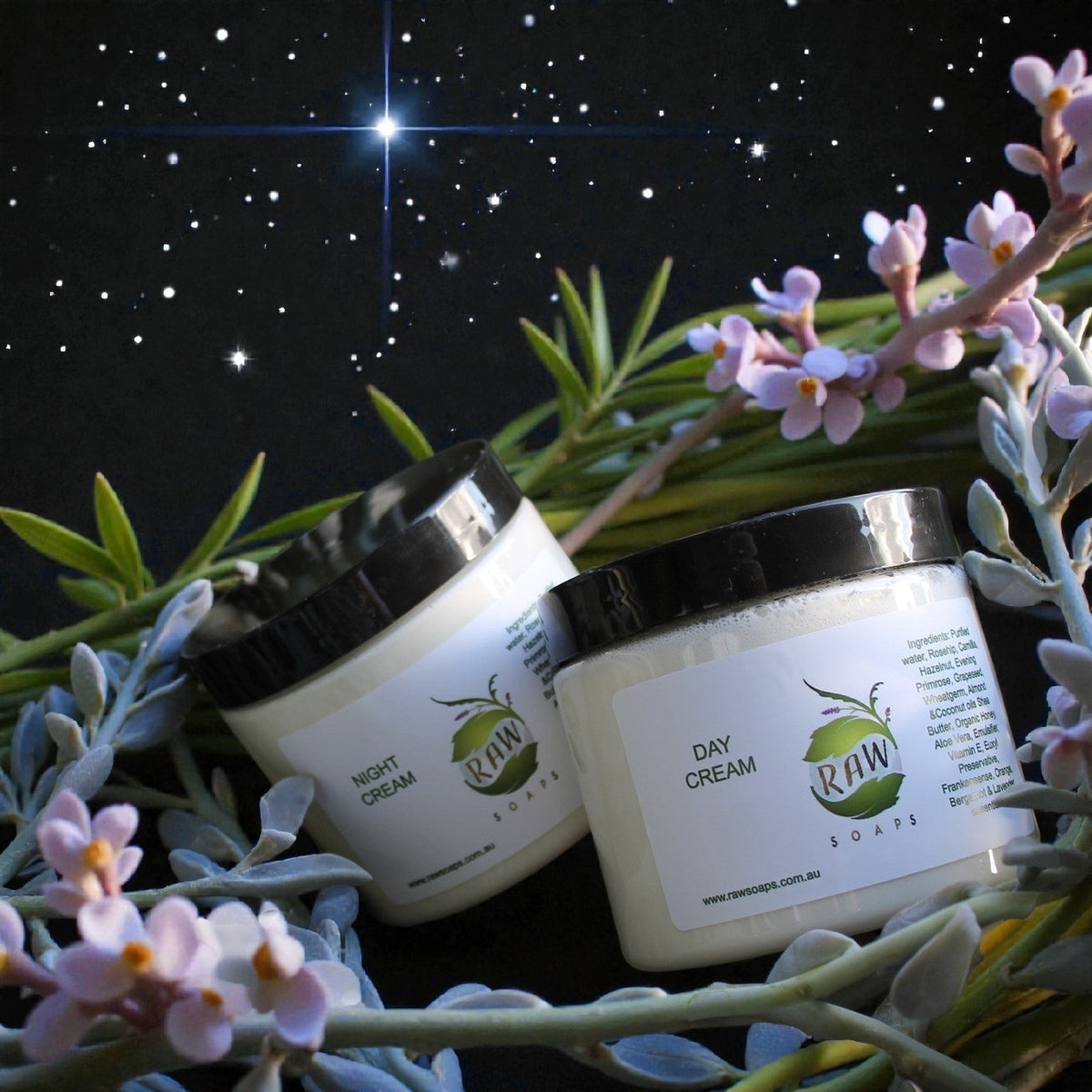 Day And Night Moisturising Creams – Raw Soaps