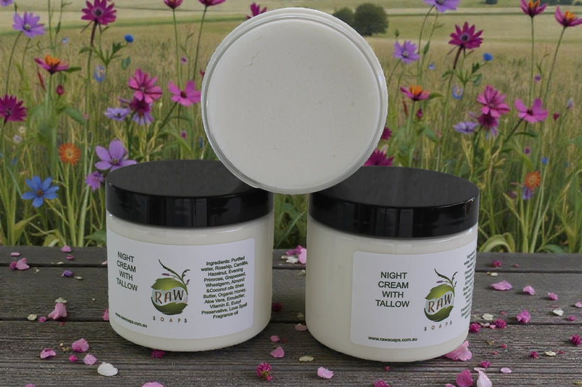 Moisturiser with Tallow – Raw Soaps